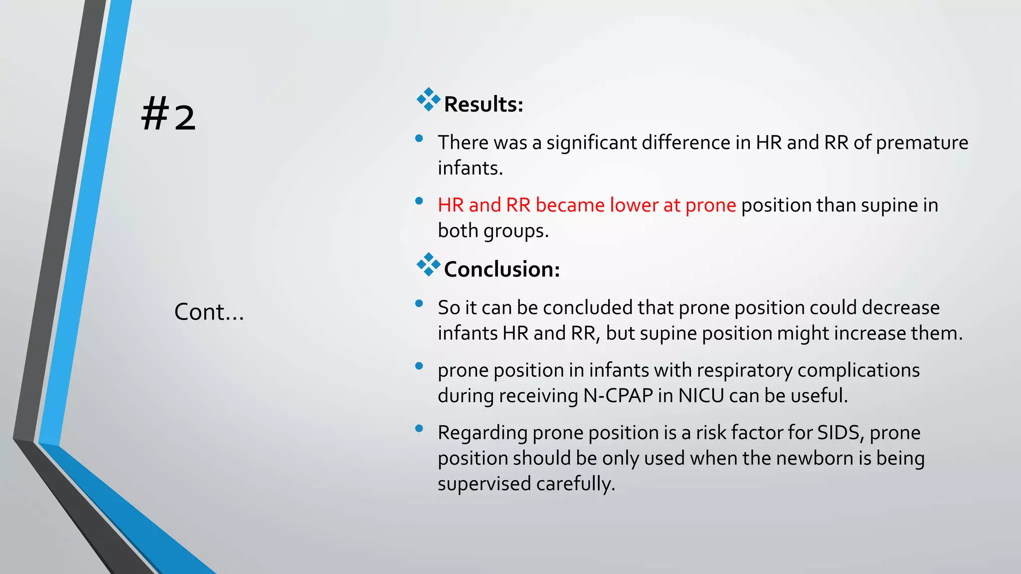 Evidences about Prone position in neonate | PPTX