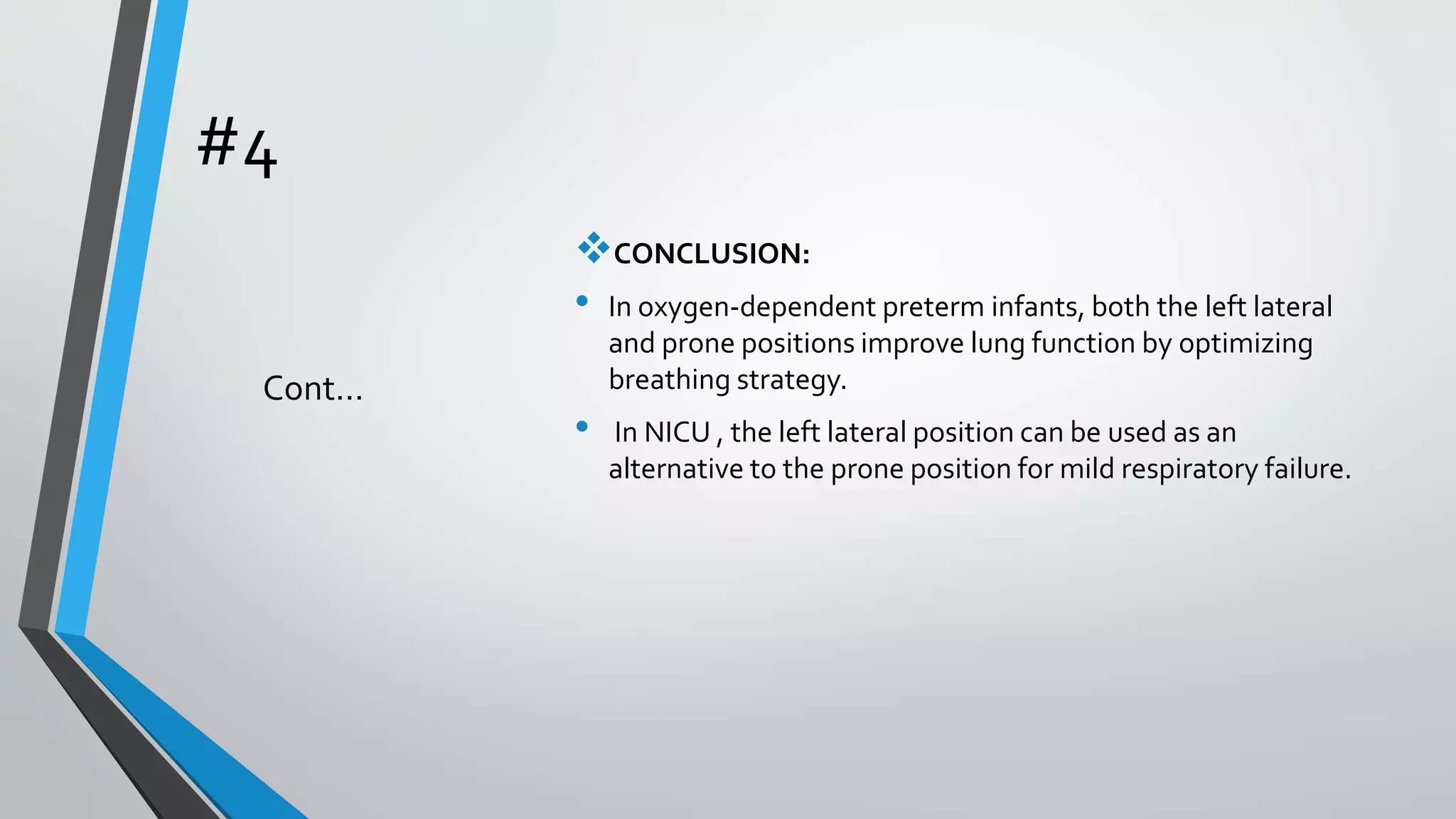 Evidences about Prone position in neonate | PPTX