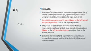 Evidences about Prone position in neonate | PPTX