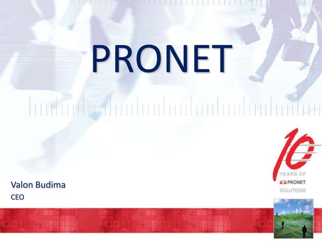 Pronet corporate presentation | PPT