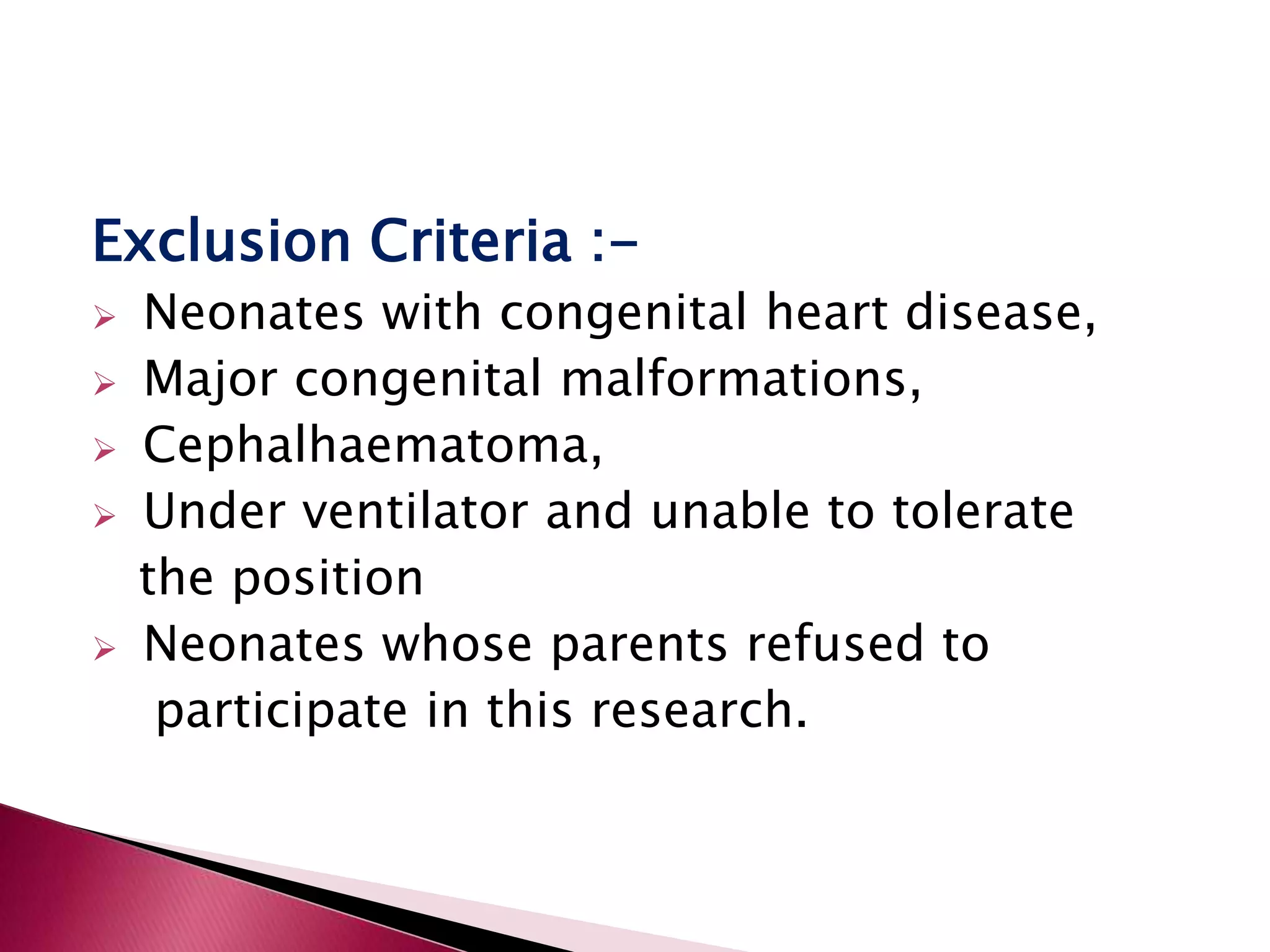 Impact of Positioning on Neonate with Respiratory Distress: Supine Vs ...