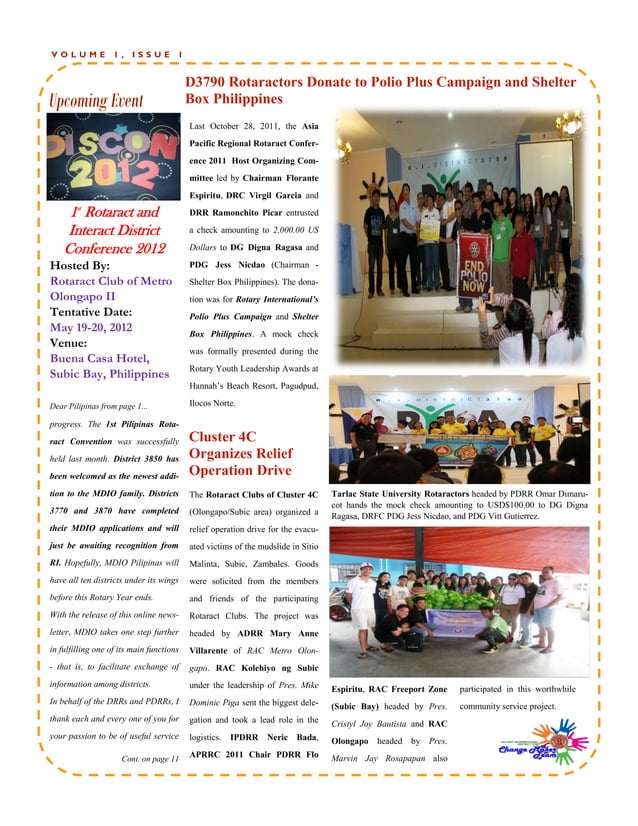Pilipinas Rotaract Online_March 2012 | PDF