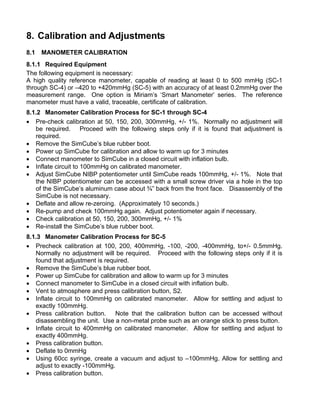 NIBP Simulator Service Manual | PDF | Heart and Cardiovascular Diseases ...