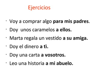 Pronombres objeto directo indirecto | ODP