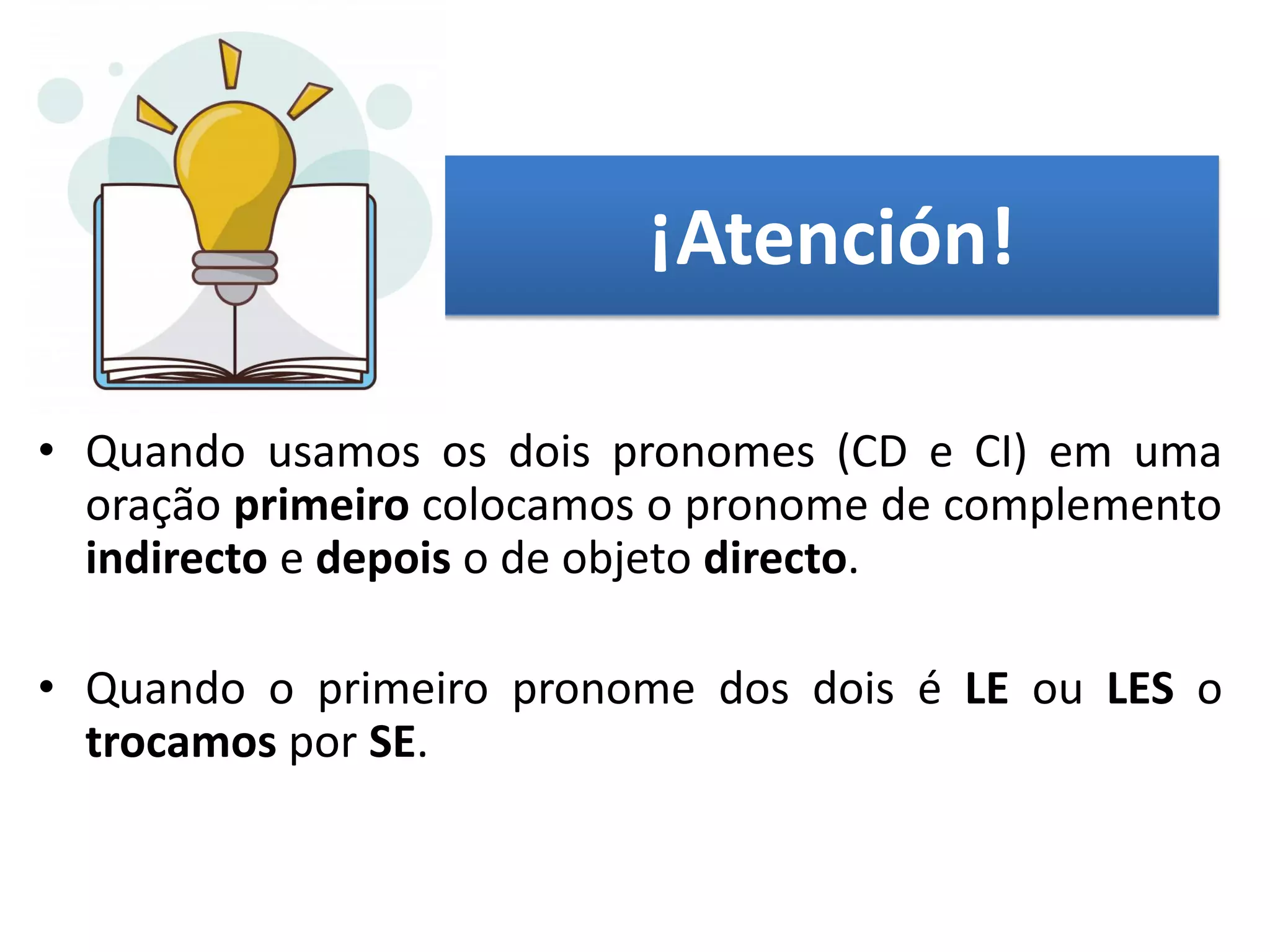 Pronombres de complemento directo e indirecto | PDF | Music | Entertainment