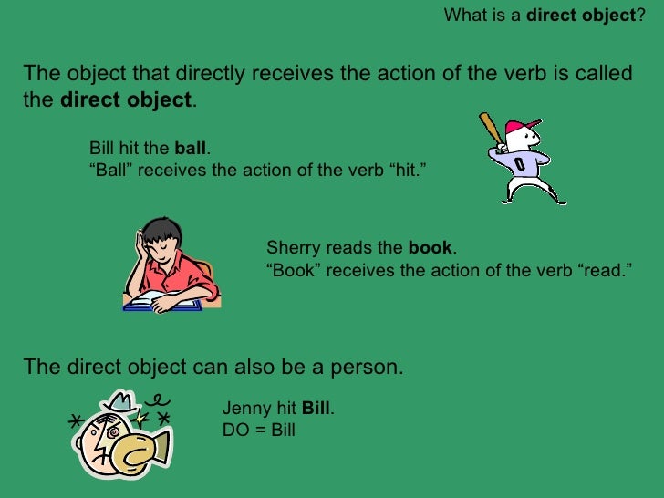 Pronombres de complemento directo