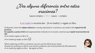 Pronombres de OD y OI en español - niveles A2-B1.pptx