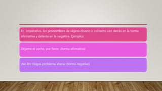 Pronombres objeto directo_indirecto | PPTX