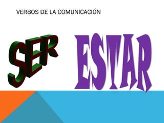 Pronombres personales y verbos ser y estar | PPT