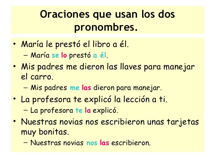 100 Ejemplos De Oraciones Con Pronombres – AAWSBO