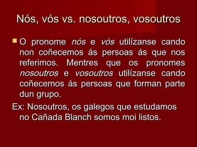 Pronome persoal | PPT