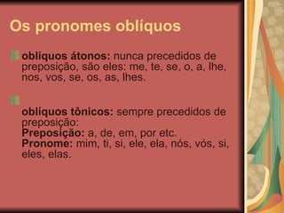 Pronomes | PPT