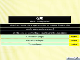 Pronomes relativos | PDF