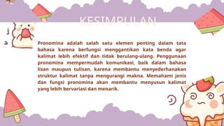 Materi Pronomina Bahasa Indonesia Kelas 10.pptx