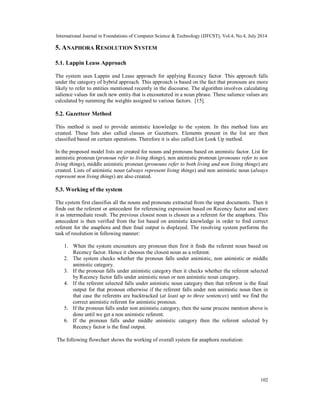 Pronominal anaphora resolution in | PDF