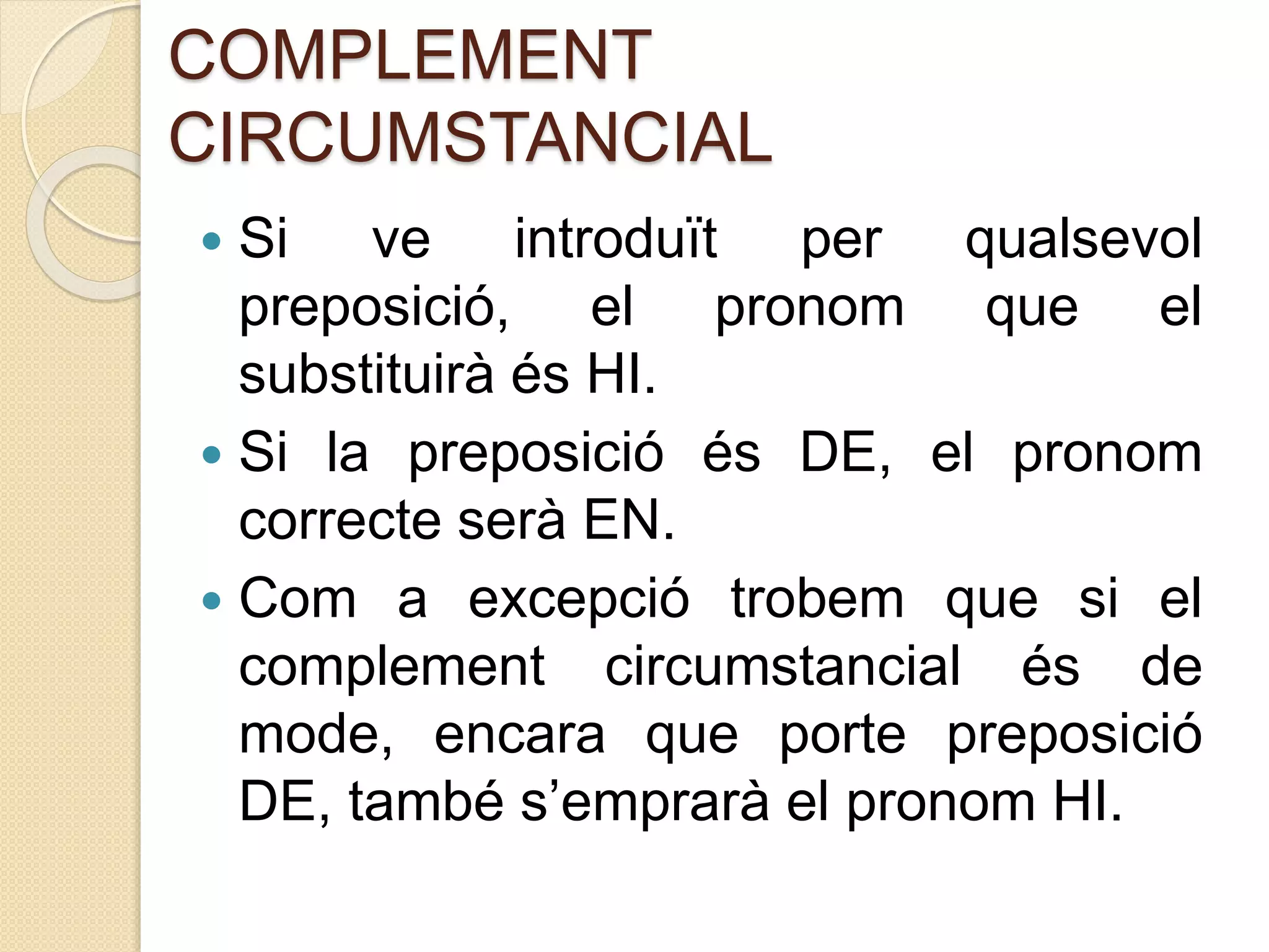 Pronoms febles | PPT