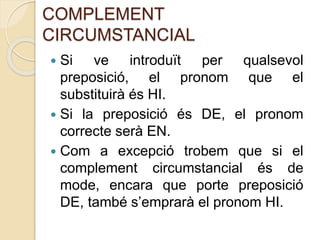 Pronoms febles | PPT