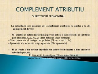 Pronomsfebles. teoria. pptx (1) | PPT