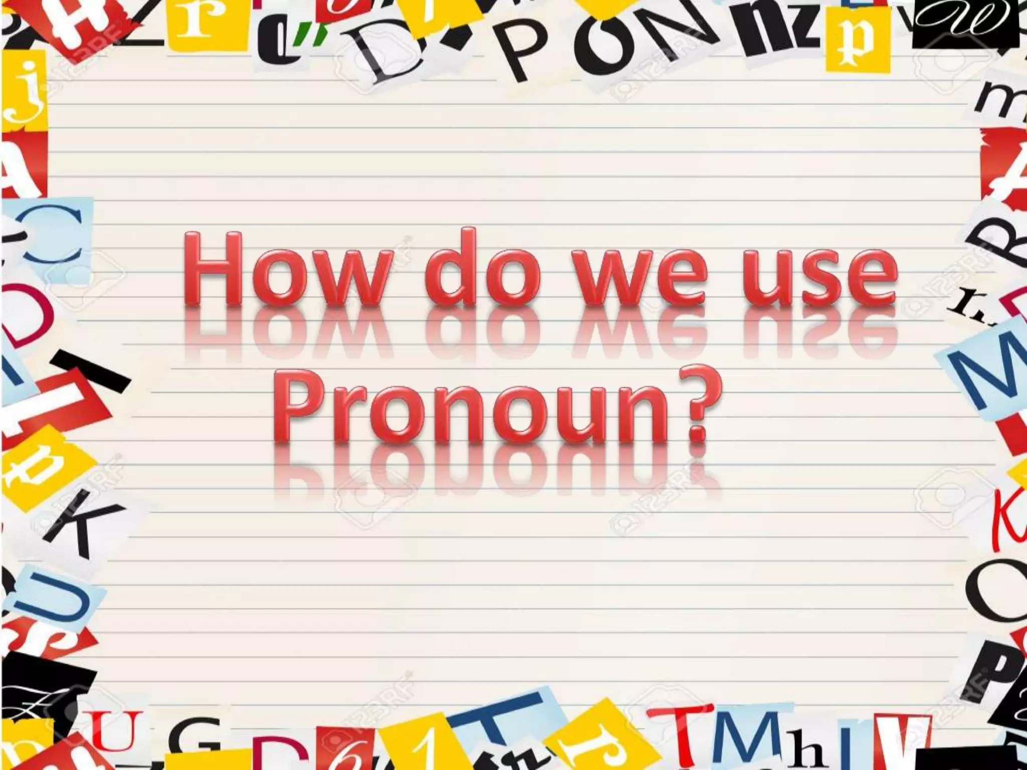 Pronoun.. | PPTX