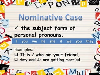 Pronoun.. | PPTX