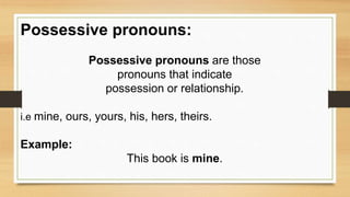 Pronoun | PPTX