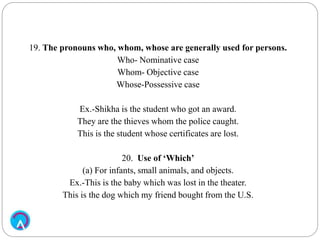 Important English Rules for Pronoun. | PPTX