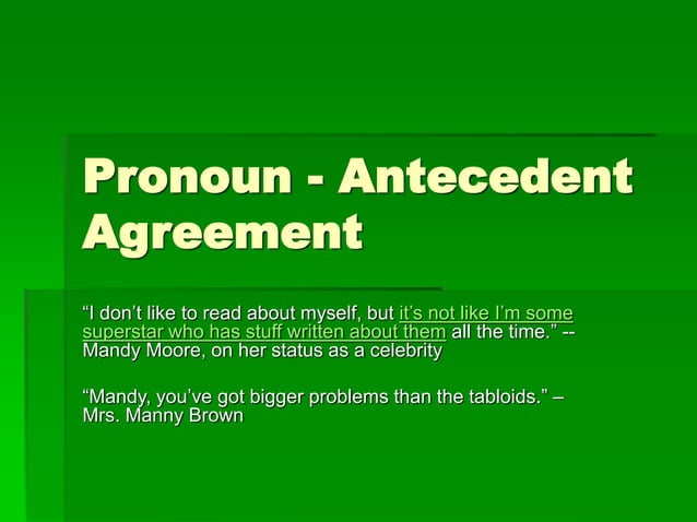pronoun_-_antecedent_agreement.ppt