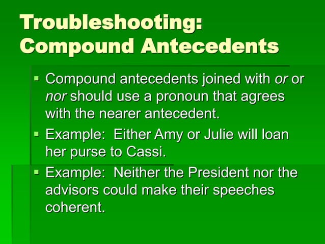 pronoun_-_antecedent_agreement.ppt
