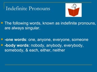 Pronoun Agreement & Reference | PPT