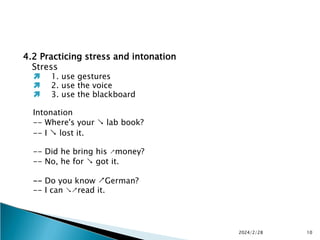 This is about Teaching pronunciation.ppt