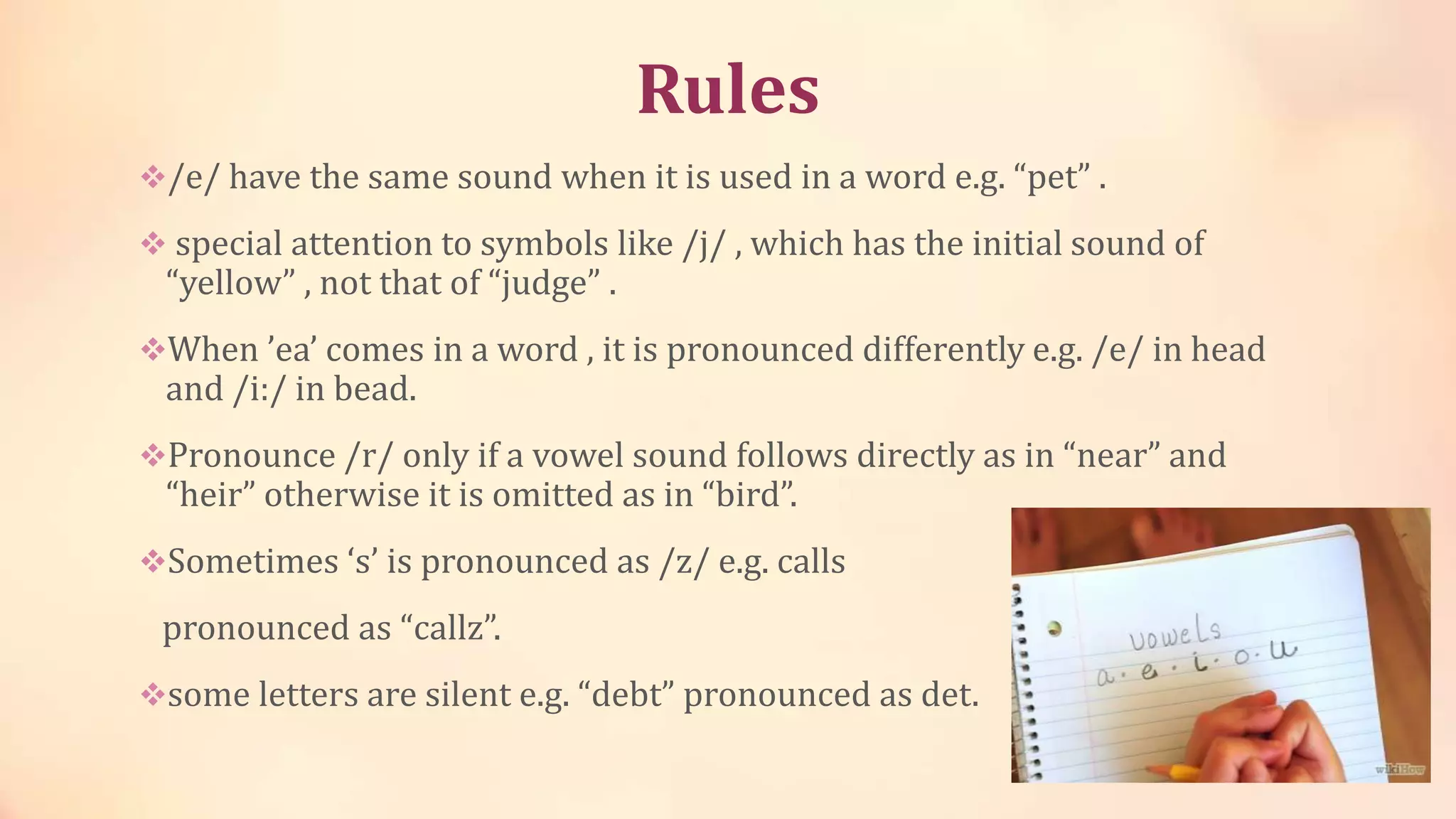 Pronounciation problems(final) copy | PPTX