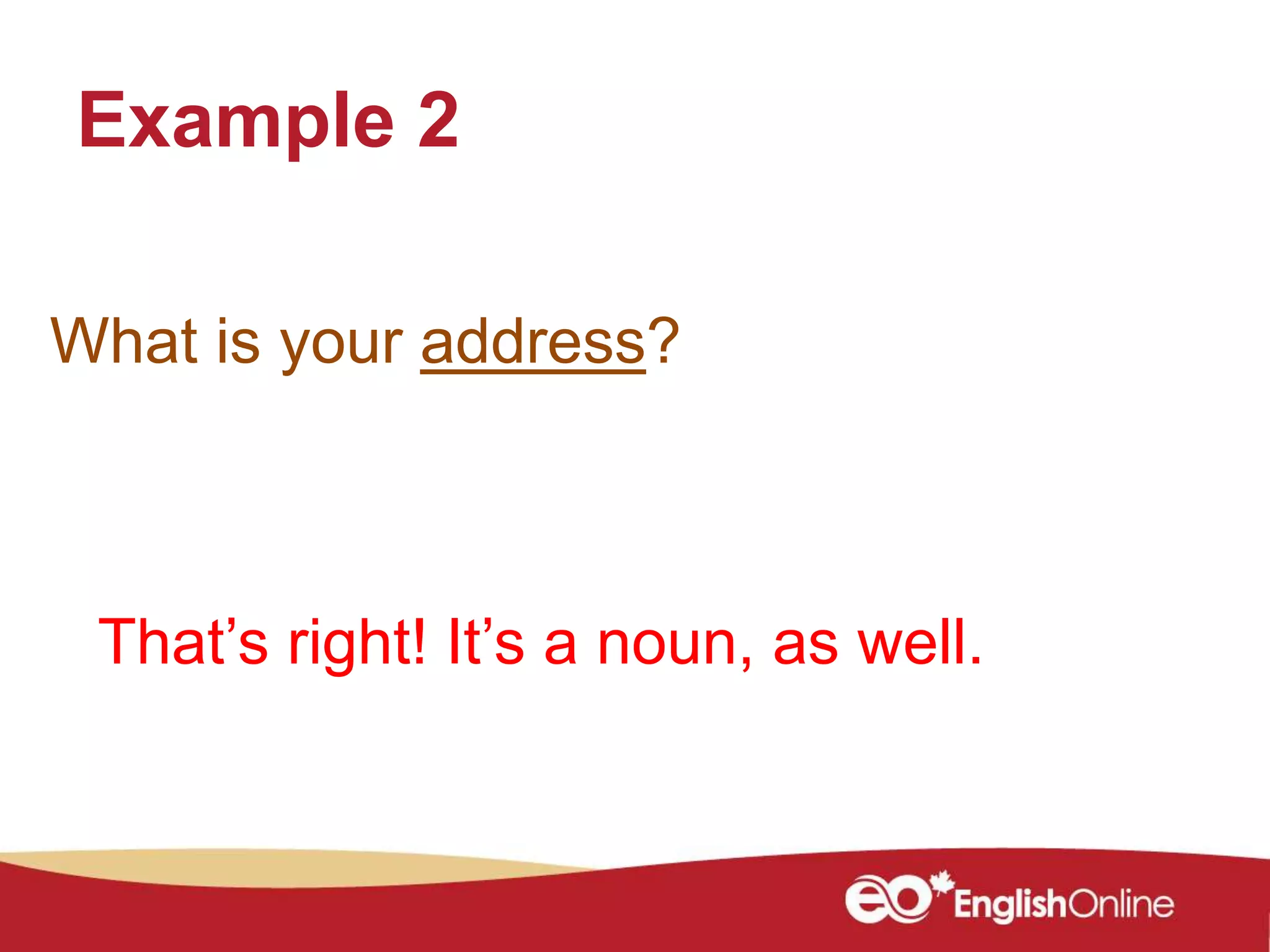 Pronouncing 2 syllable nouns and verbs | PPTX