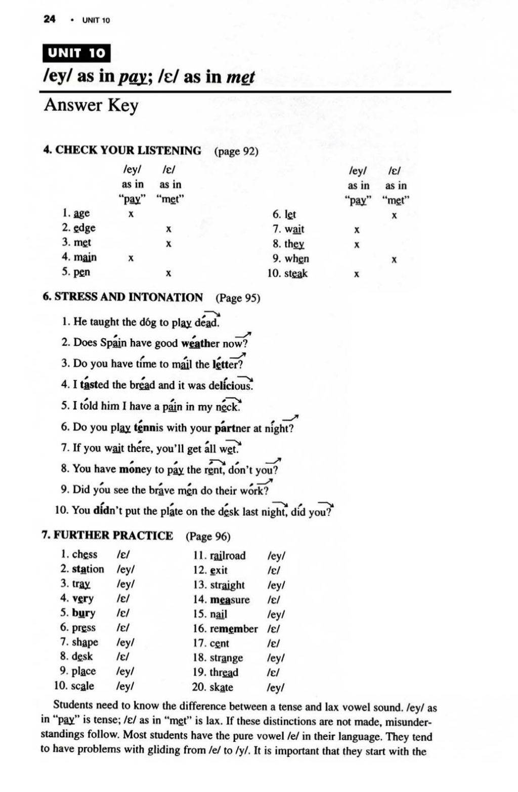Pronouncing American English Answer Key pronouncing-american-english-answer-key