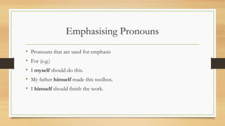 A good guide to pronoun to understand easily | PPT