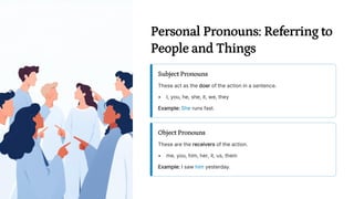 Personal Pronoun Ppt.pdf for education technology | PDF
