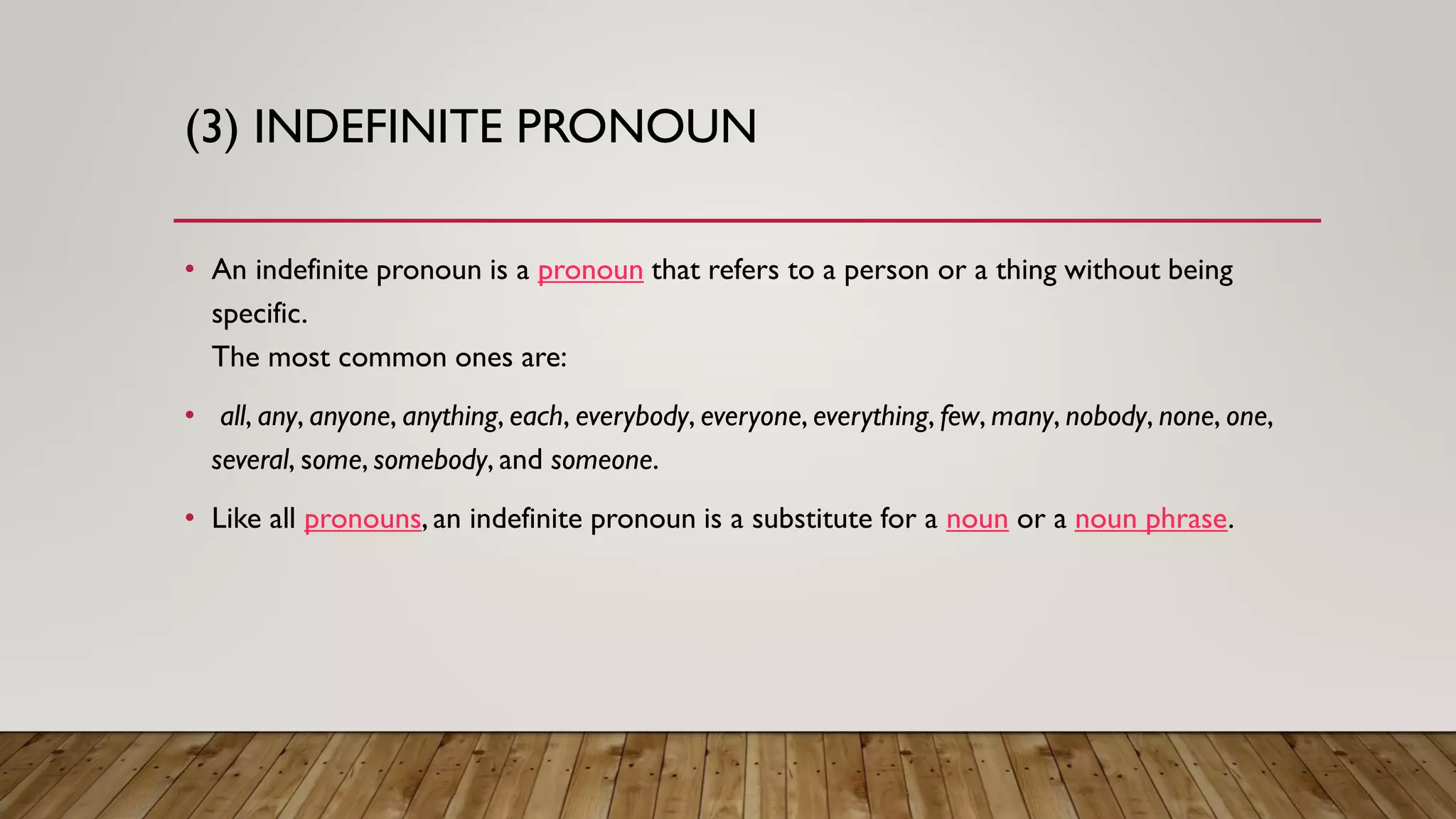 Pronoun presentation | PDF
