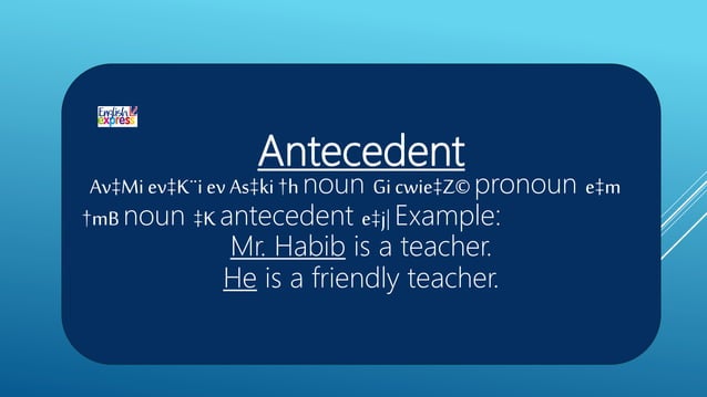 Pronoun reference pptx | PPTX