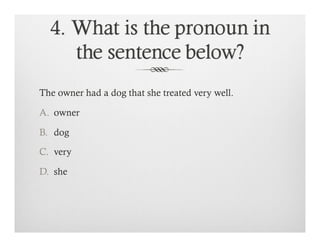 Pronoun review 6th | PPT