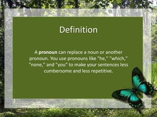 Pronouns | PPT