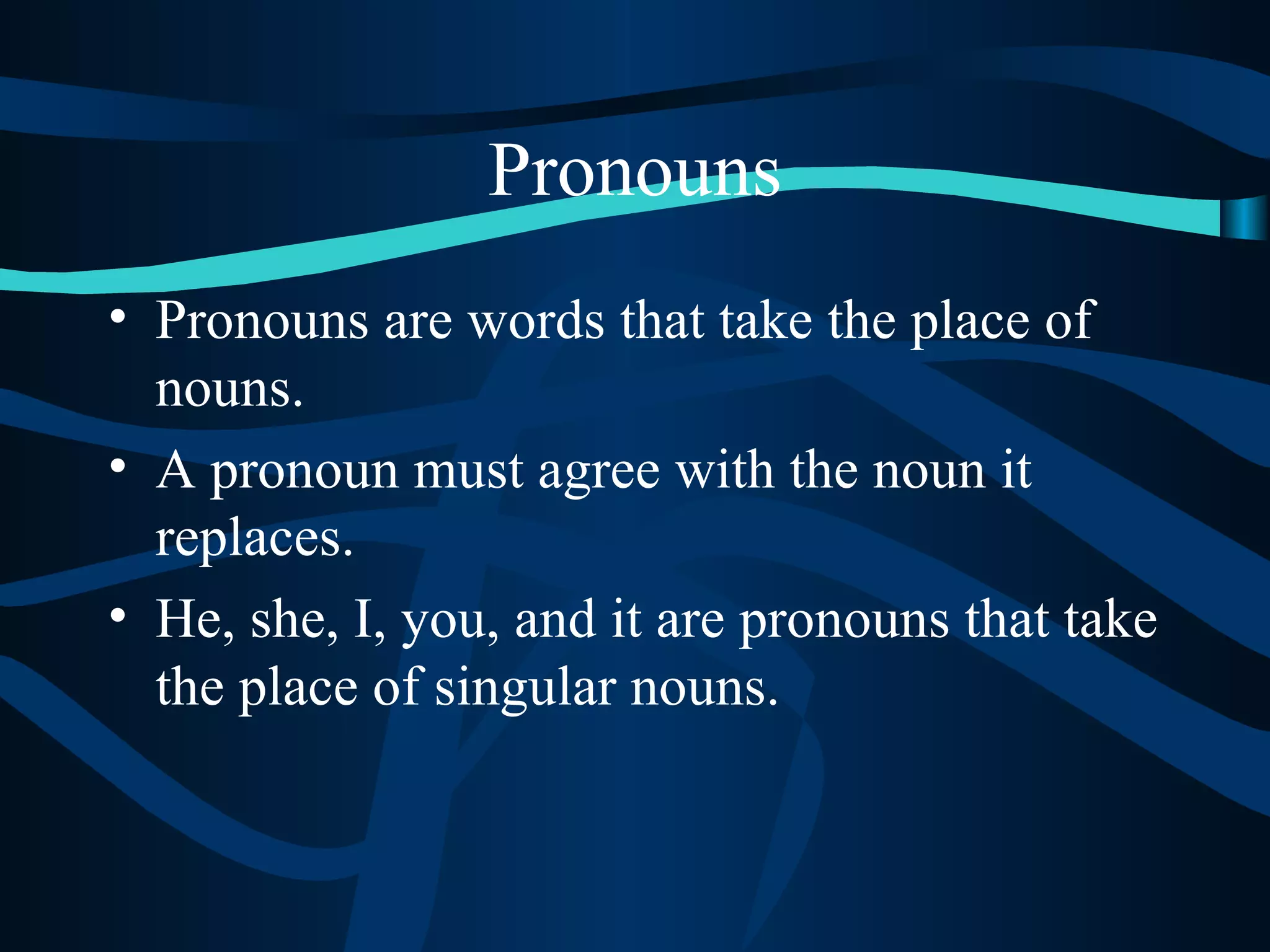 Pronouns 2nd Grade | PPT