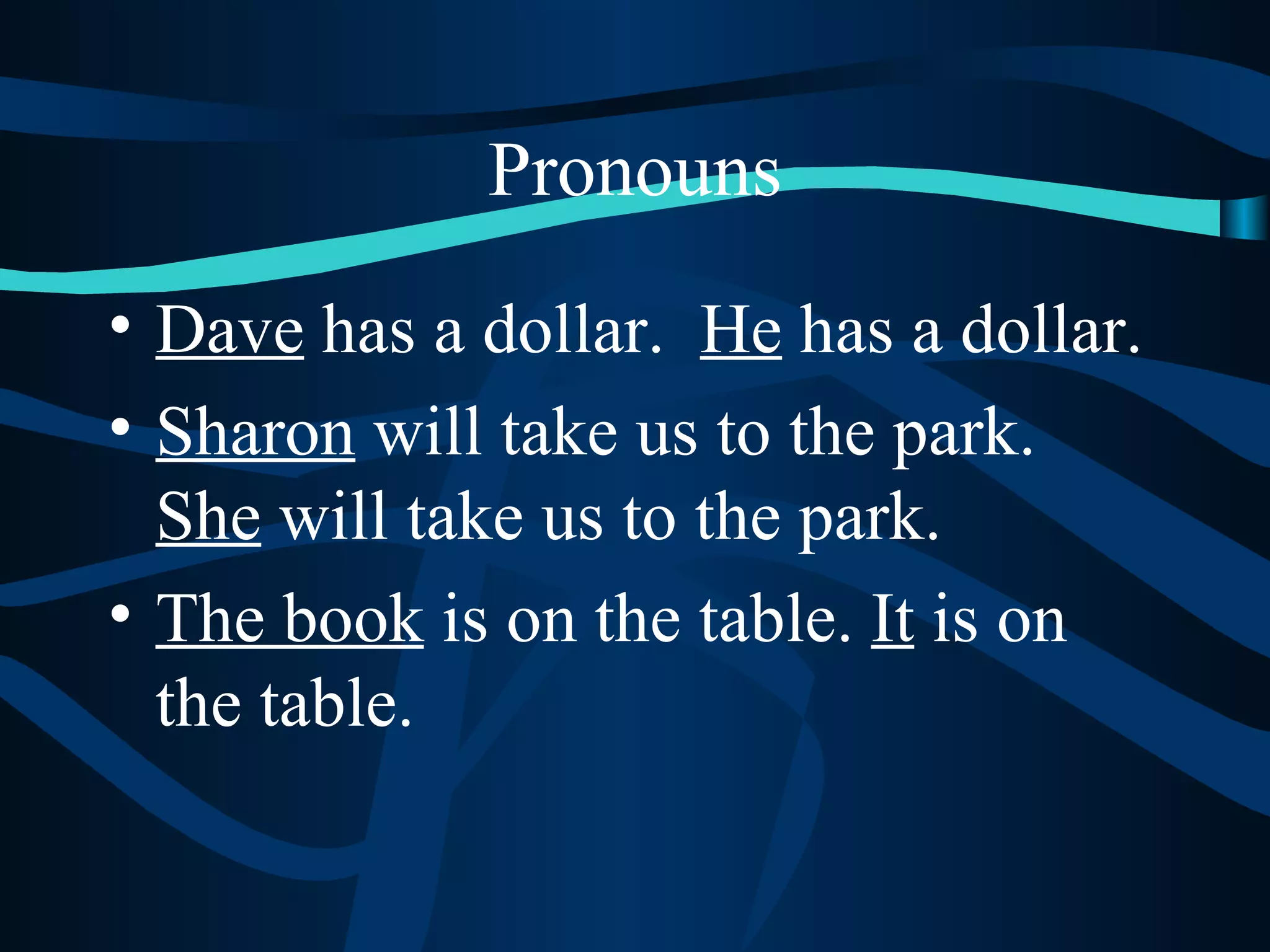 Pronouns 2nd Grade | PPT