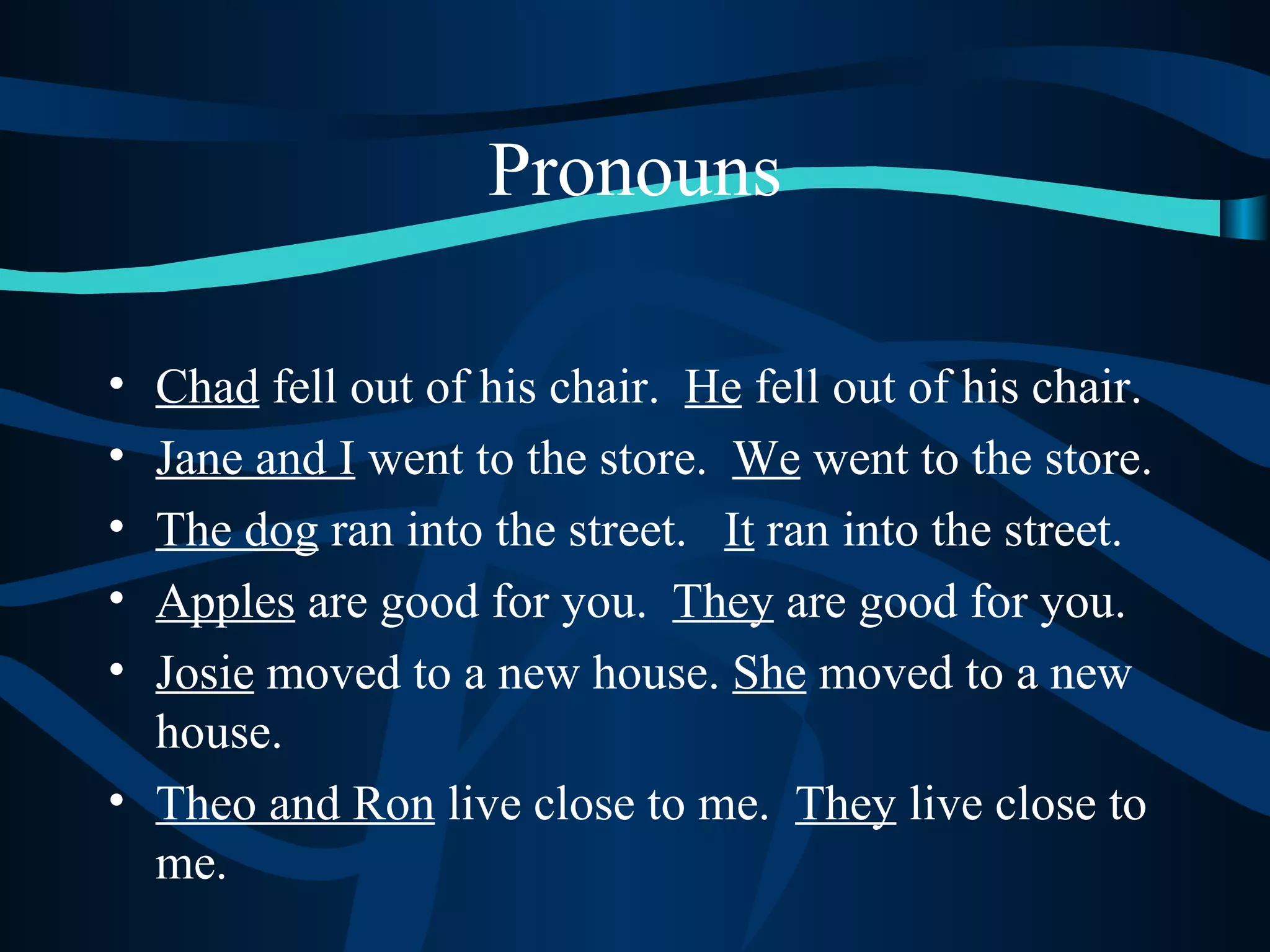 Pronouns 2nd Grade | PPT