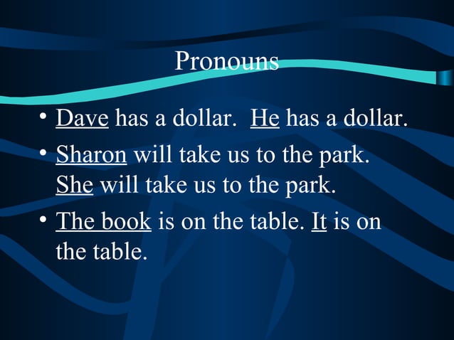 Pronouns 2nd Grade | PPT