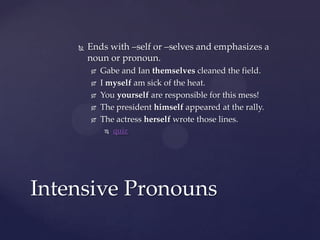 Pronouns | PPTX
