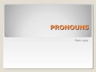 Pronouns | PPT