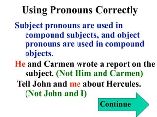 Pronouns | PPT