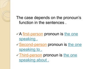 Pronouns | PPT