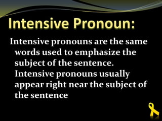 Pronouns | PPTX