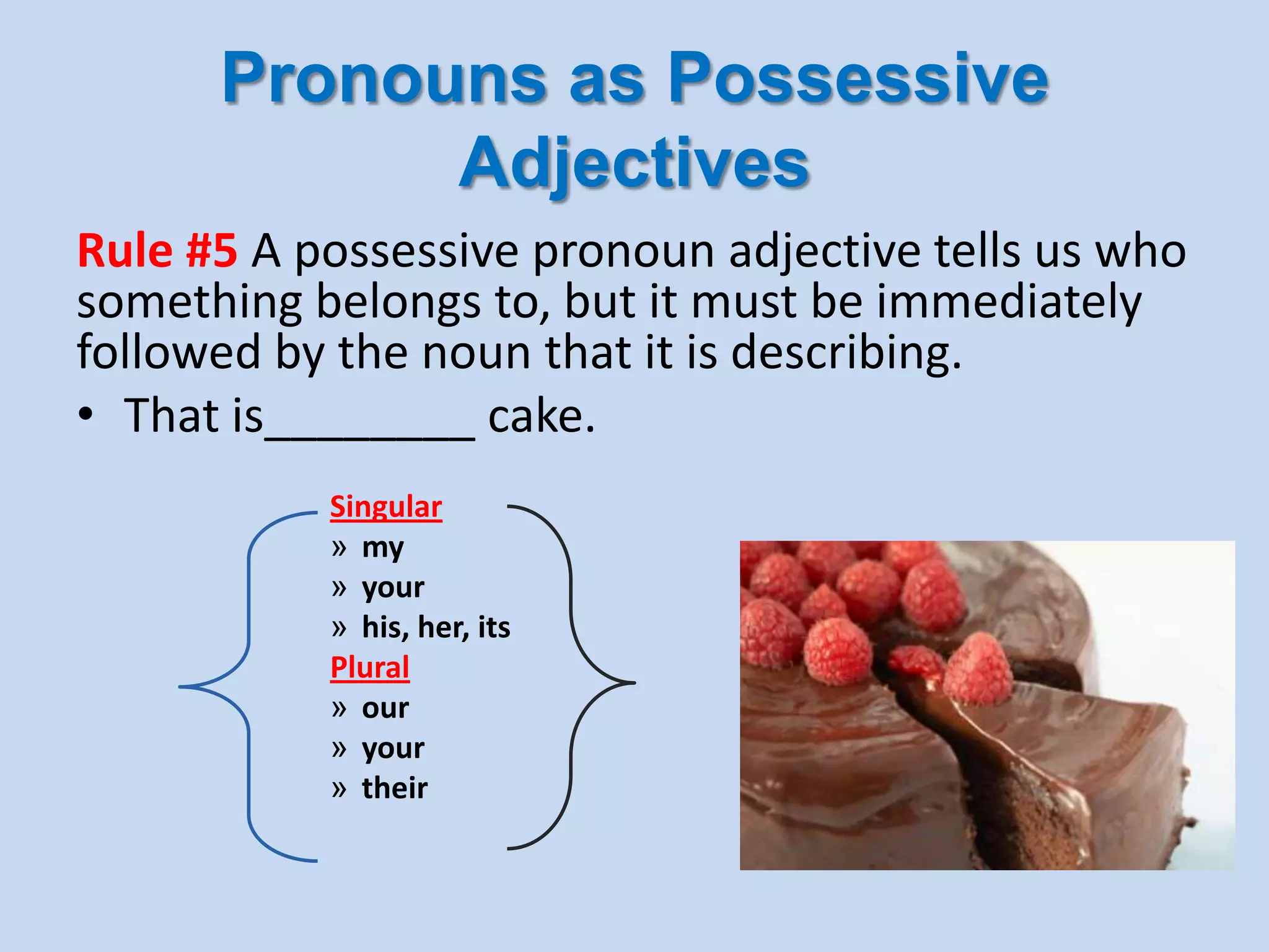 Pronouns | PPTX