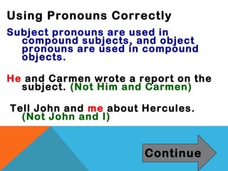 Pronouns | PPT